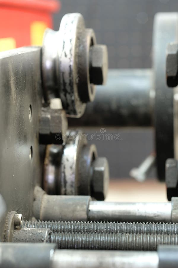 Car disk repair machine stock photo. Image of spare, machineshop - 44238402