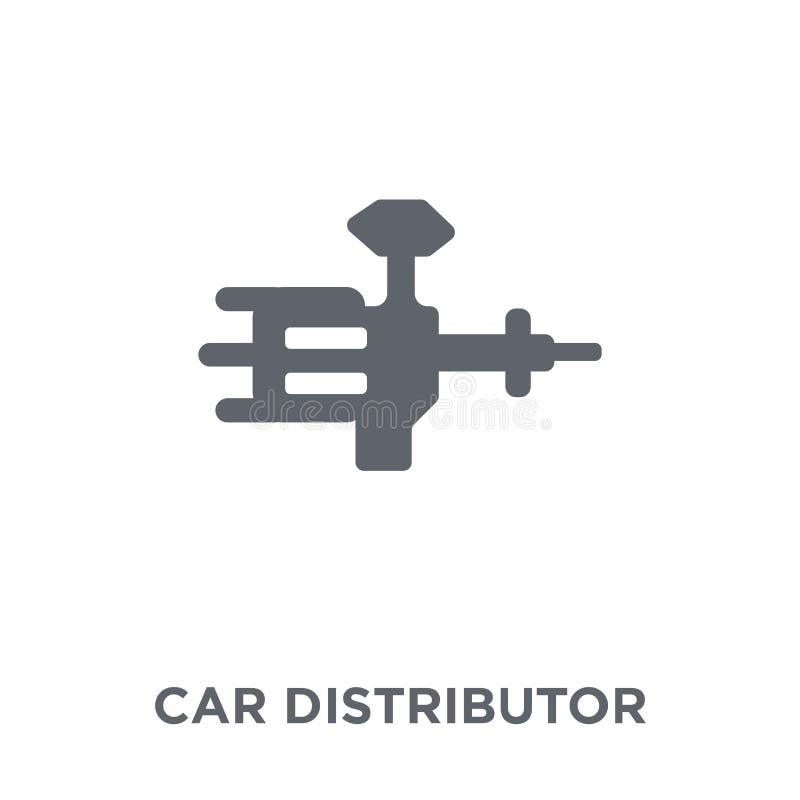 Car Distributor Icon from Car Parts Collection. Stock Vector ...