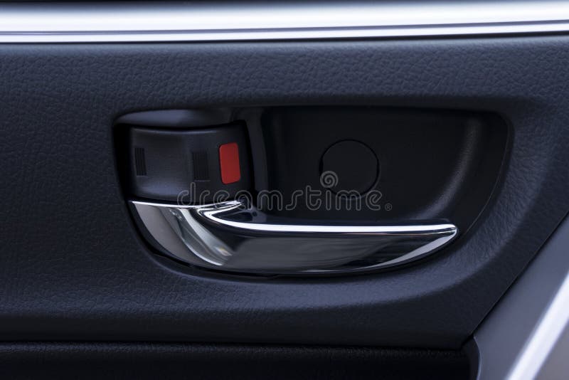 Car door handle stock image. Image of horizontal, black - 101333559