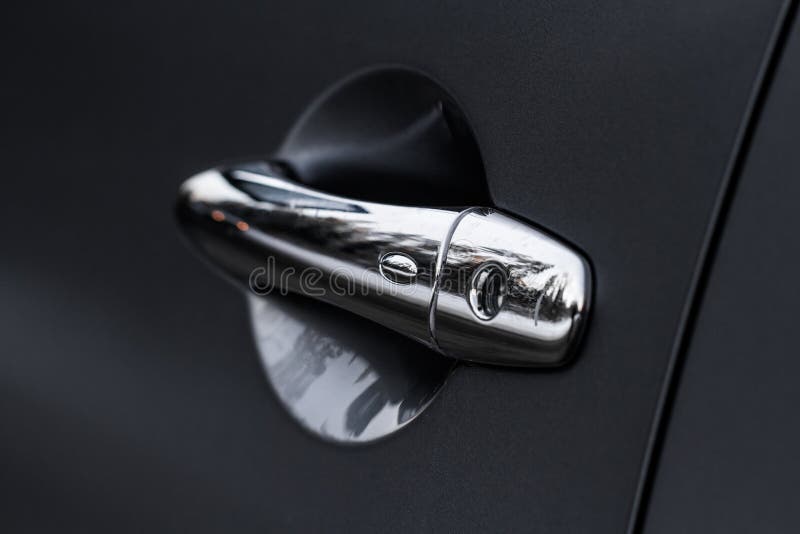 Car door handle. stock image. Image of technology, drive - 267548689