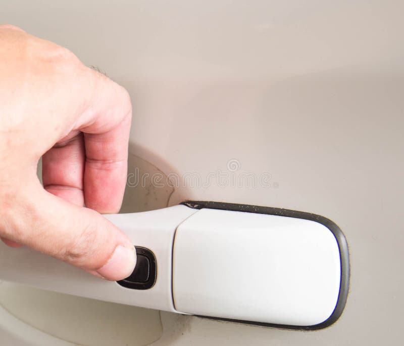 Handle, Locking Hardware, and Jam To a Sliding Glass and Screen Door ...