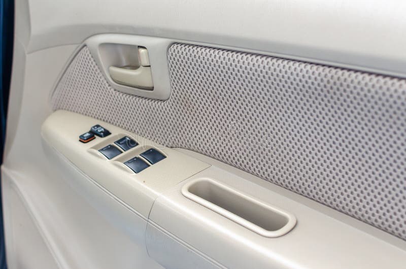 Car door panel stock photo. Image of interior, electric - 168368946