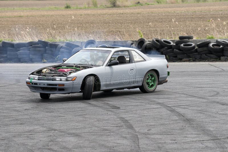 Side View Sport Car Drifting Stock Photos - Free & Royalty-Free Stock ...