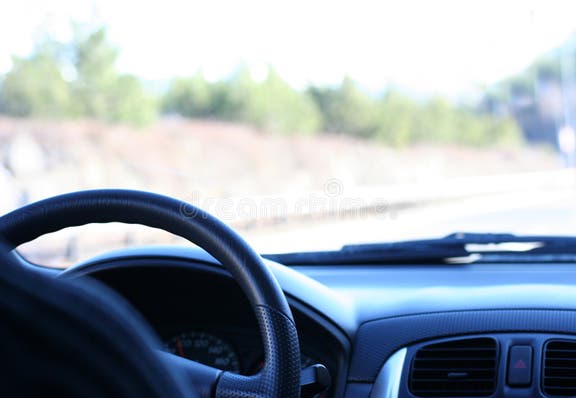 Car driving stock image. Image of road, summer, cool, automobile - 4281831