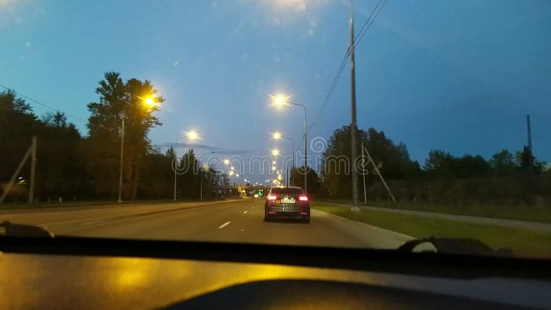 Car Driving in the Evening in City Traffic. Pov Video Full Hd. Stock ... Car Driving in the Evening in City Traffic. Pov Video Full Hd. Stock ...