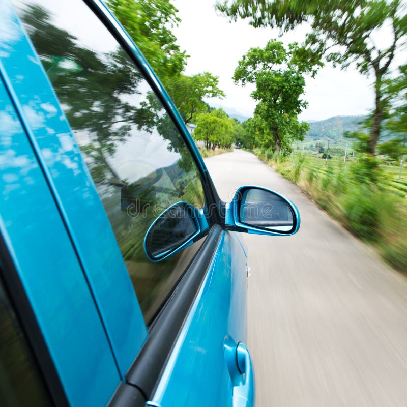 Car driving fast stock photo. Image of automobile, outside - 32210830