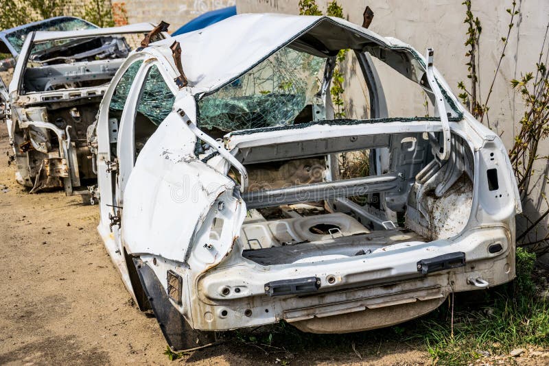 Car dump stock photo. Image of transport, cars, insurance - 180622506