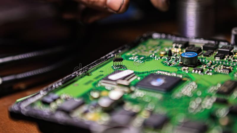 Car ecu repair stock video. Video of engine, gears, performance - 257816627