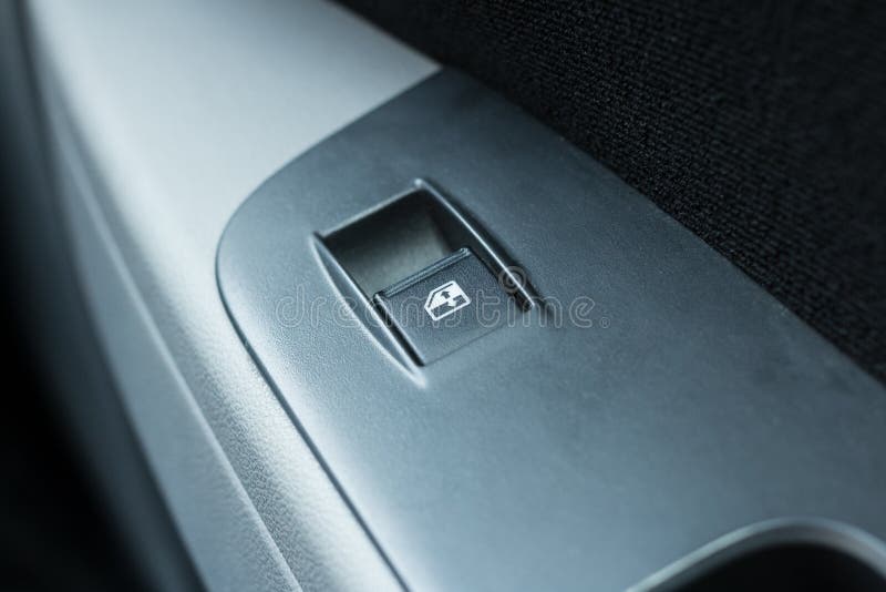 Car Electric Windows Button Stock Image - Image of automatic, equipment ...