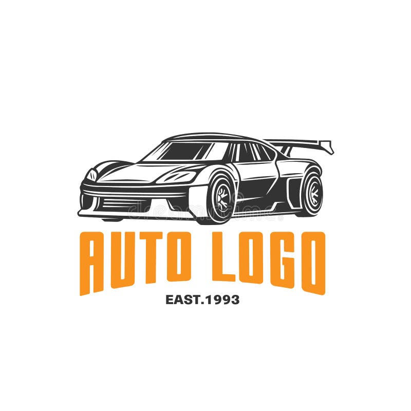 Car emblem. Custom racing stock vector. Illustration of concept - 246417028