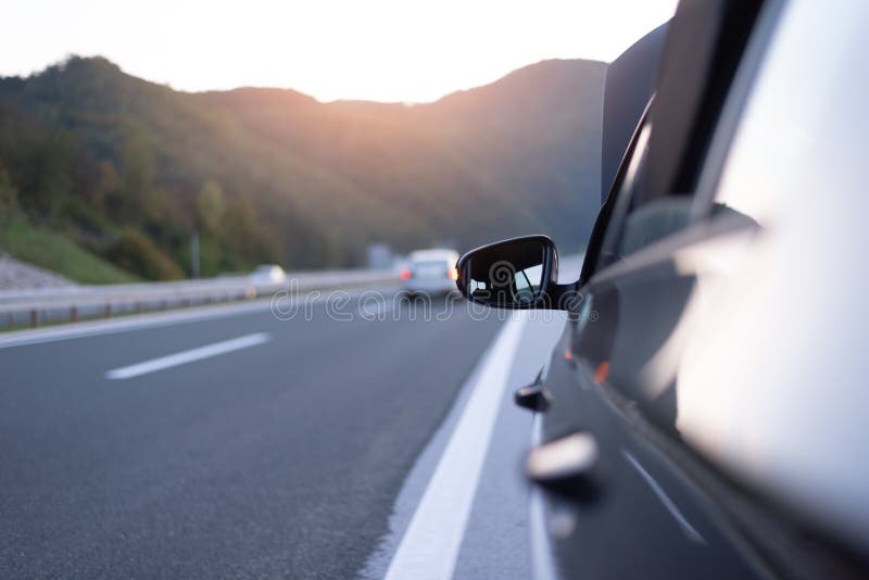 Car Emergency or Breakdown on Highway Road, Waiting for Help, Car ...
