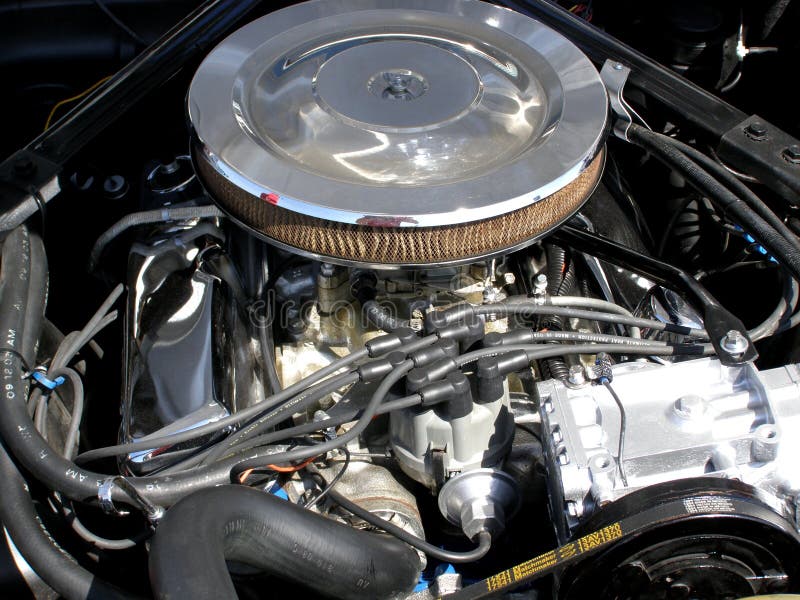 440 four barrel engine stock image. Image of automotive - 12698775