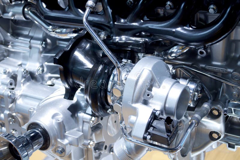 Car Engine stock image. Image of transmission, actuators - 22342703