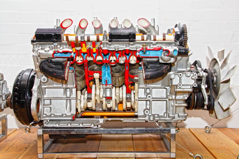 596 Car Engine Cross Section Stock Photos - Free & Royalty-Free Stock ...