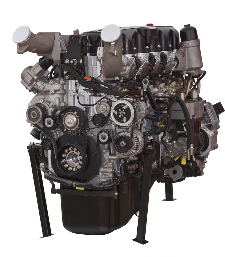 Diesel engine stock photo. Image of mechanical, engine - 21303514