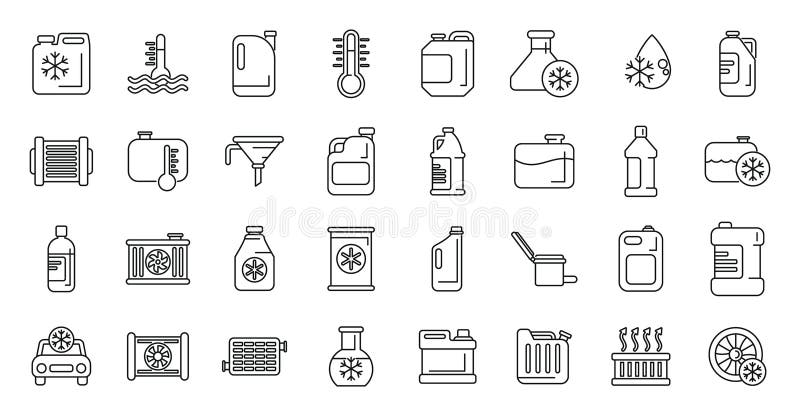 Antifreeze Icons Stock Illustrations – 102 Antifreeze Icons Stock Illustrations, Vectors ...