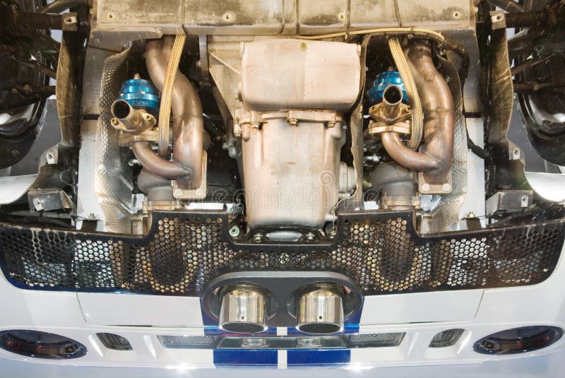 Car Engine From Below Picture. Image: 7964810