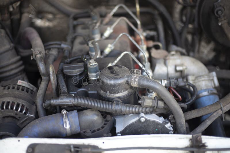 Car Engine. Breakdown in Transport Stock Photo - Image of mechanic ...