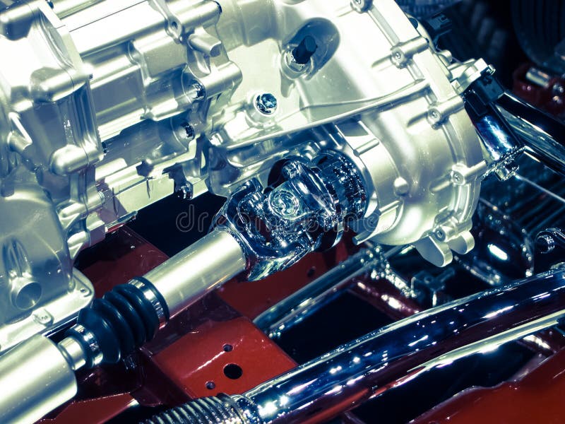 Car engine stock photo. Image of block, metal, motor - 49288288