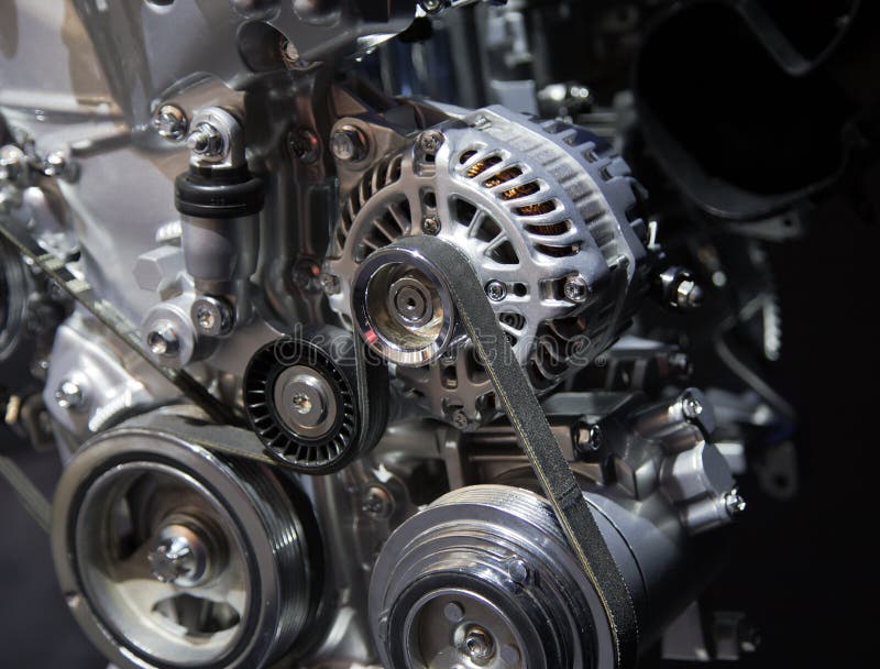 Automotive Engine Close Up stock photo. Image of fuel - 34709728