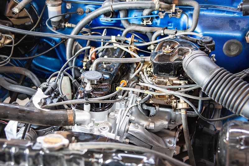 Car engine repairs stock image. Image of mechanism, machine - 161218001