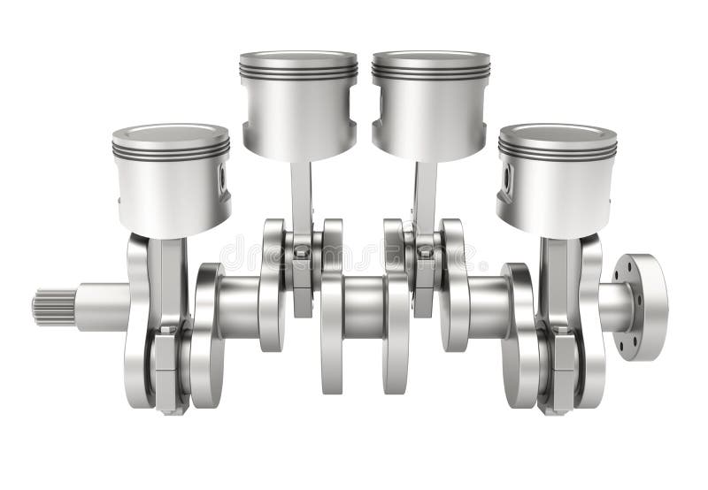 Engine Function - Operating Principle Stock Illustration - Illustration ...