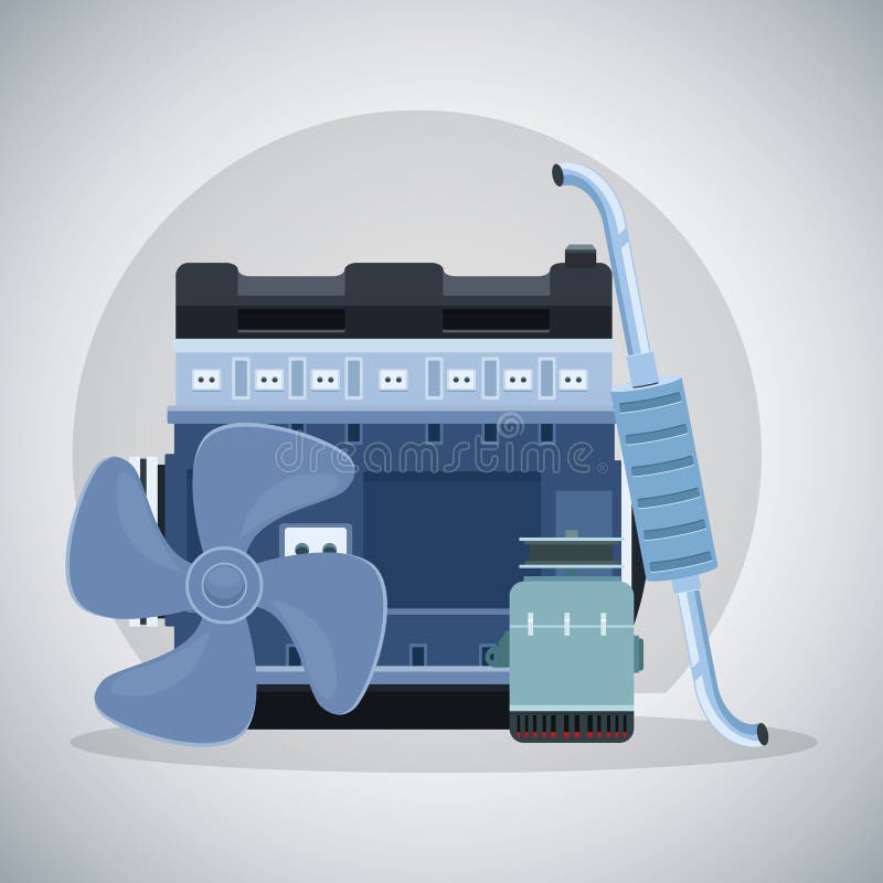 Auto Alternator Stock Illustrations – 775 Auto Alternator Stock ...