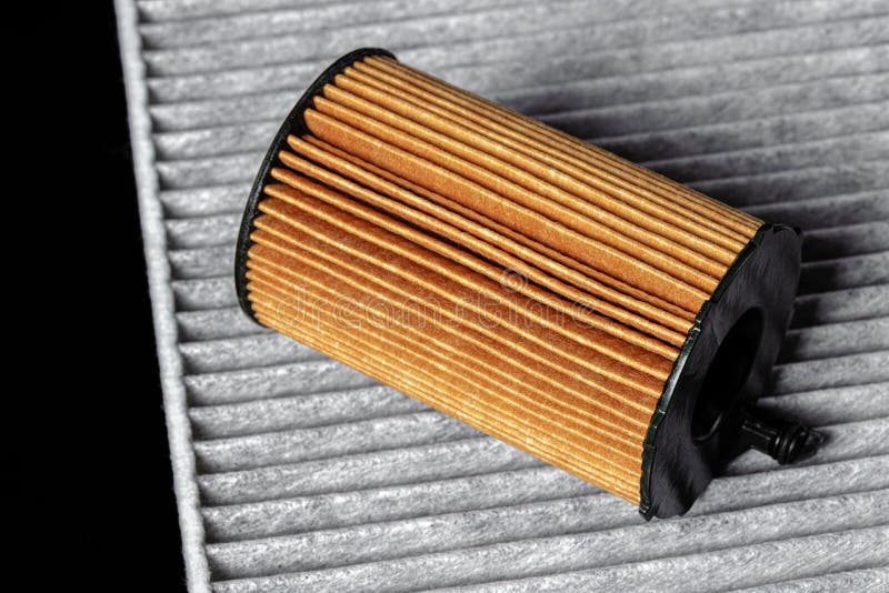 Engine Oil Filter Isolated stock photo. Image of vehicle - 10341034
