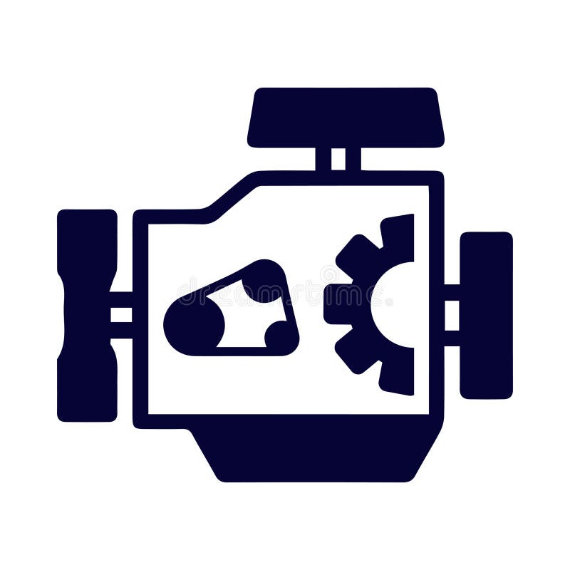 Car Engine, Gear, Engine, Car Parts, Car Engine Icon Stock Vector ...