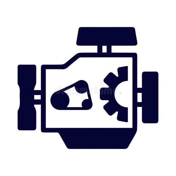 Car Engine, Gear, Engine, Car Parts, Car Engine Icon Stock Vector ...