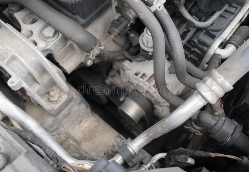 Car engine generator. stock image. Image of motor, machine - 104198483