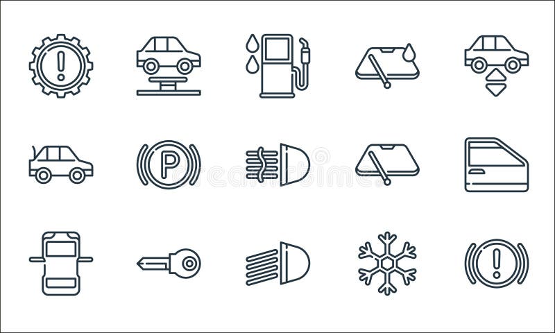 Windshield in rain stock vector. Illustration of city - 44570095