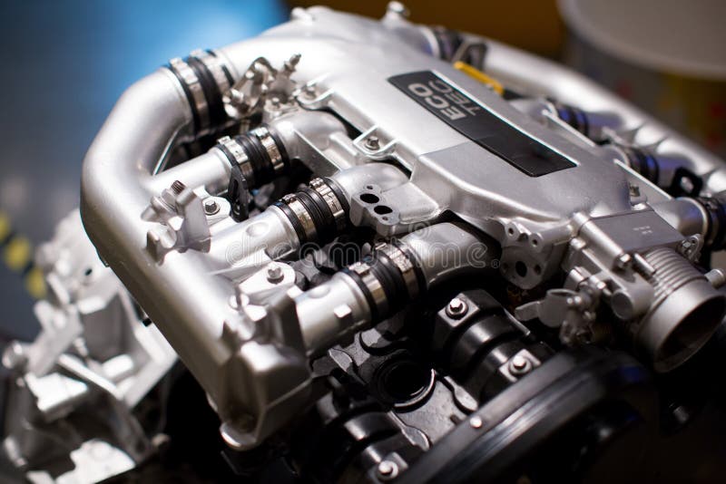 Car engine stock image. Image of fuel, power, cylinders - 37475801