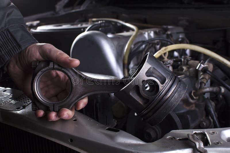 Car engine maintenance. stock image. Image of maintenance - 196234713