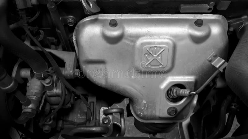 Car Engine during Maintenance Stock Image - Image of transportation ...