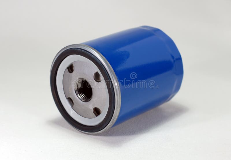 Engine Oil Filter Isolated stock photo. Image of vehicle - 10341034