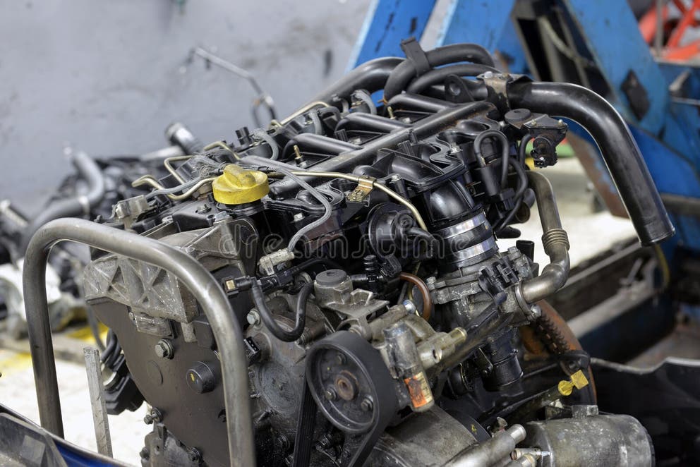 Car engine repair shop stock image. Image of work, profession - 40634577