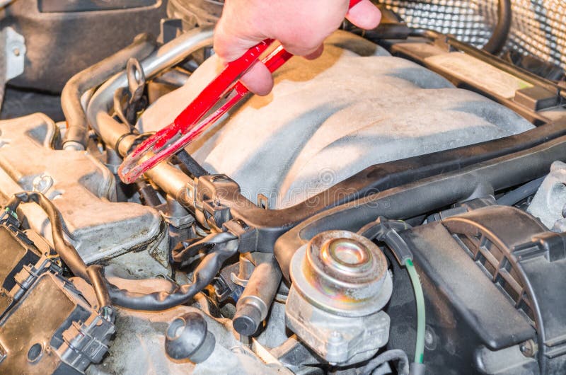 Car engine Service stock photo. Image of auto, mechanic - 56924726