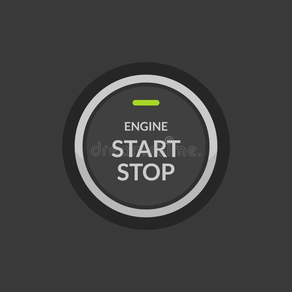 Push Start Button Stock Illustrations – 25,407 Push Start Button Stock ...