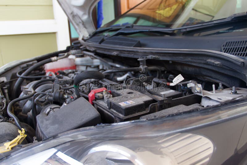 Car engine under stock image. Image of shop, auto, fuel - 85314327