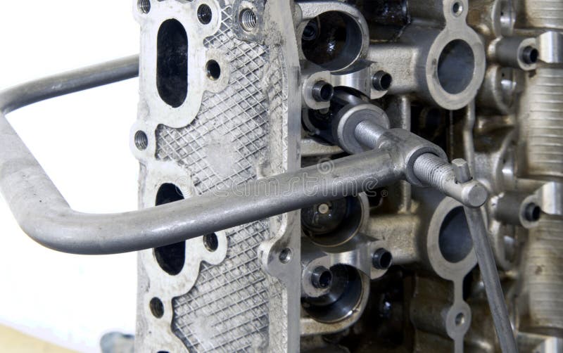 Car Engine Valve Removal Tool Stock Image - Image of engineering ...