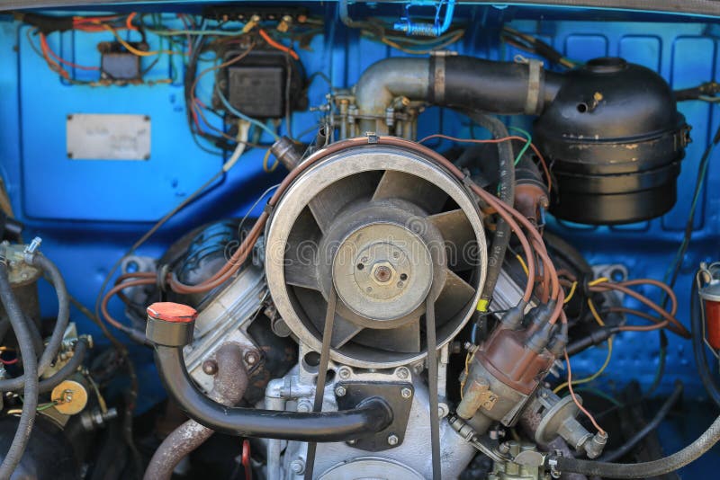Car Engine ZAZ-965 stock image. Image of vintage, closeup - 81938729
