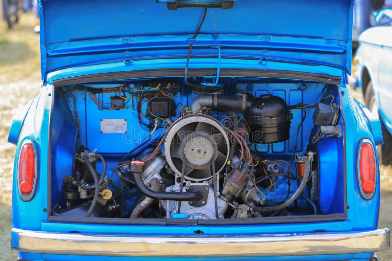 Car Engine ZAZ-965 editorial image. Image of vintage - 81938440