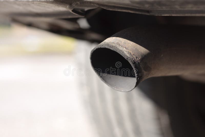 Car exhaust pipe stock image. Image of waste, pipe, parts - 29370871