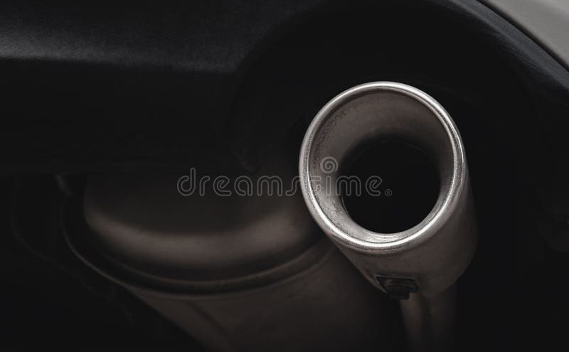 Car exhaust pipe system stock photo. Image of fuel, environmental ...