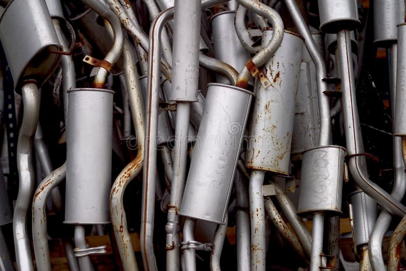 Car Exhaust Pipes stock image. Image of transport, pipe - 6699105