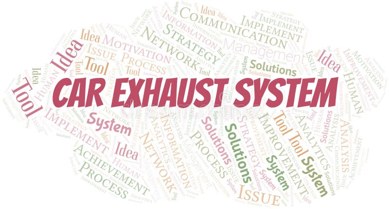 Car Exhaust System Stock Illustrations – 3,500 Car Exhaust System Stock ...