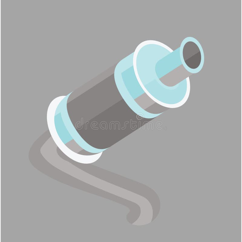 Car Exhaust. Vector Illustration Decorative Design Stock Vector ...