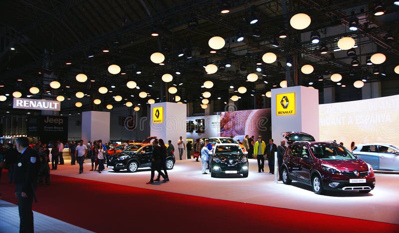 Car Exhibition in a Motor Show Editorial Photography - Image of news ...