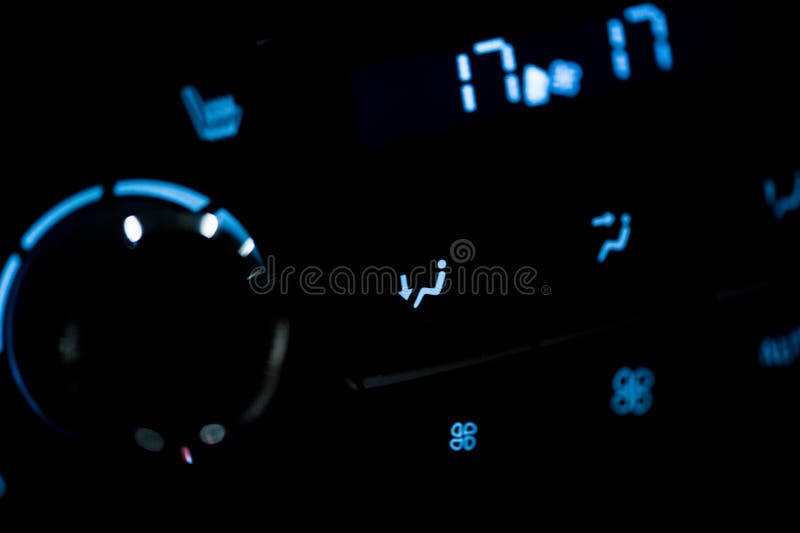 Car fan controller stock image. Image of seat, parts - 12158895
